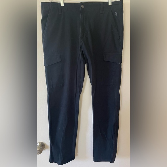 U.S. Polo Assn. | Pants | Mens Black Polo Cargo Pants | Poshmark